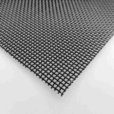 Black Epoxy Coated 316 Stainless Steel Security Mesh 12 X 12 Wire Mesh ...